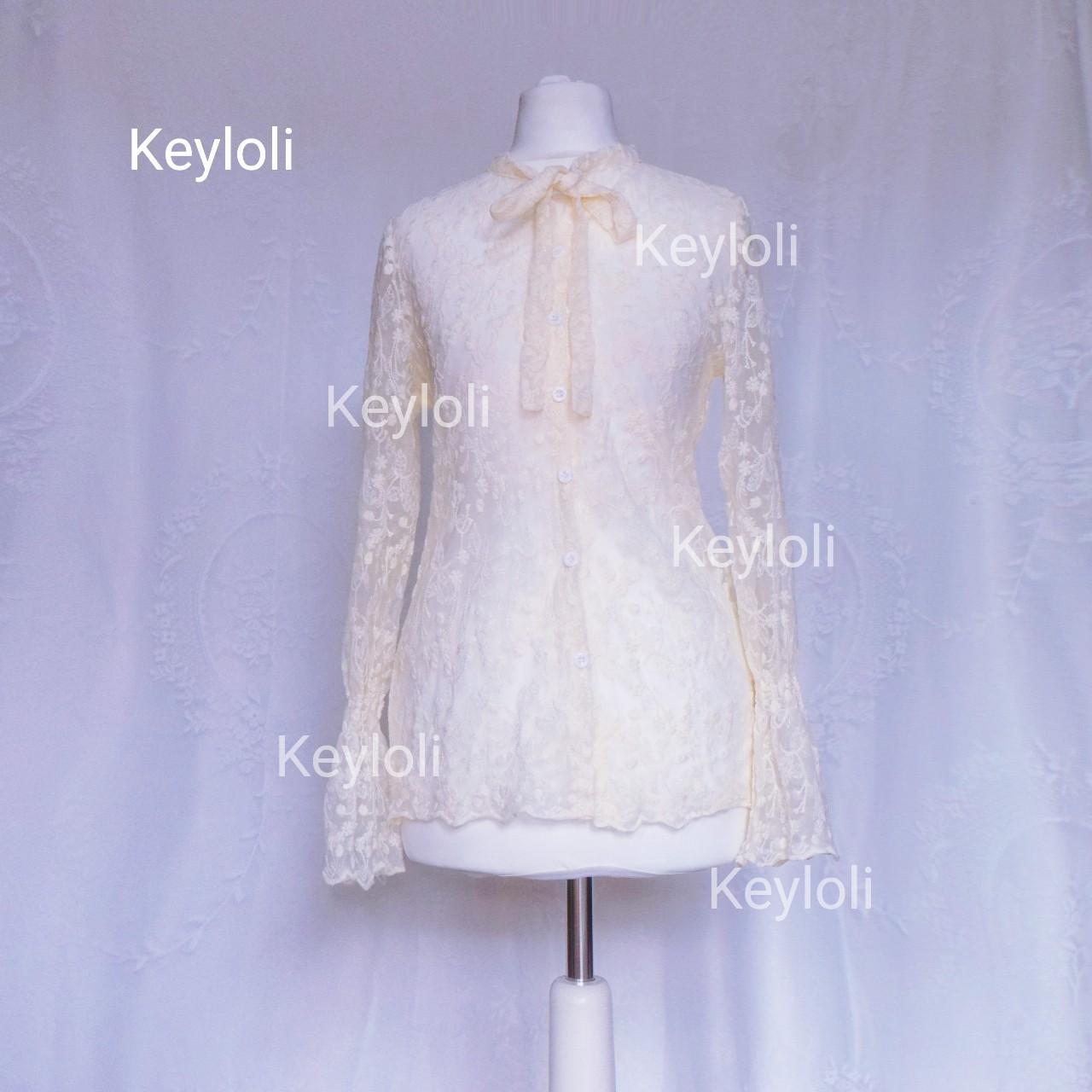 one Size Lolita top /inside lace fit up to uk... - Depop