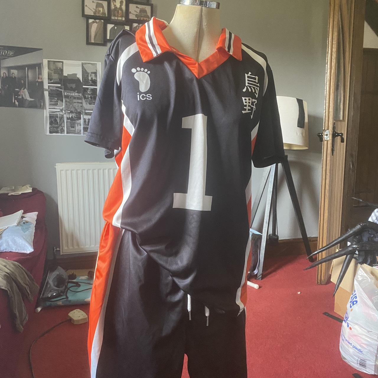 haikyuu daichi sawamura uniform Size medium Worn... - Depop