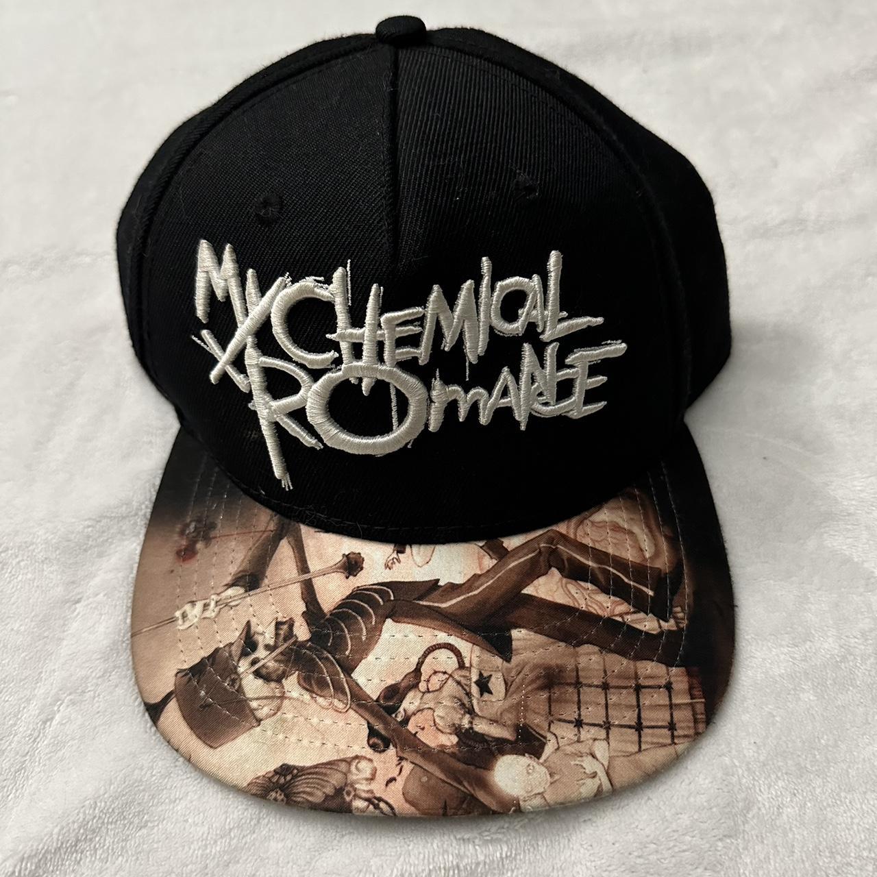 Hottopic MCR black parade snapback hat. Never worn... - Depop