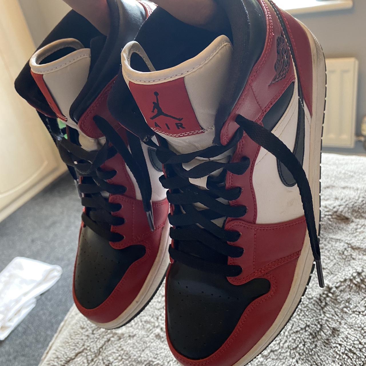 retro chicargo mid jordan 1 ️an amazing pair of... - Depop