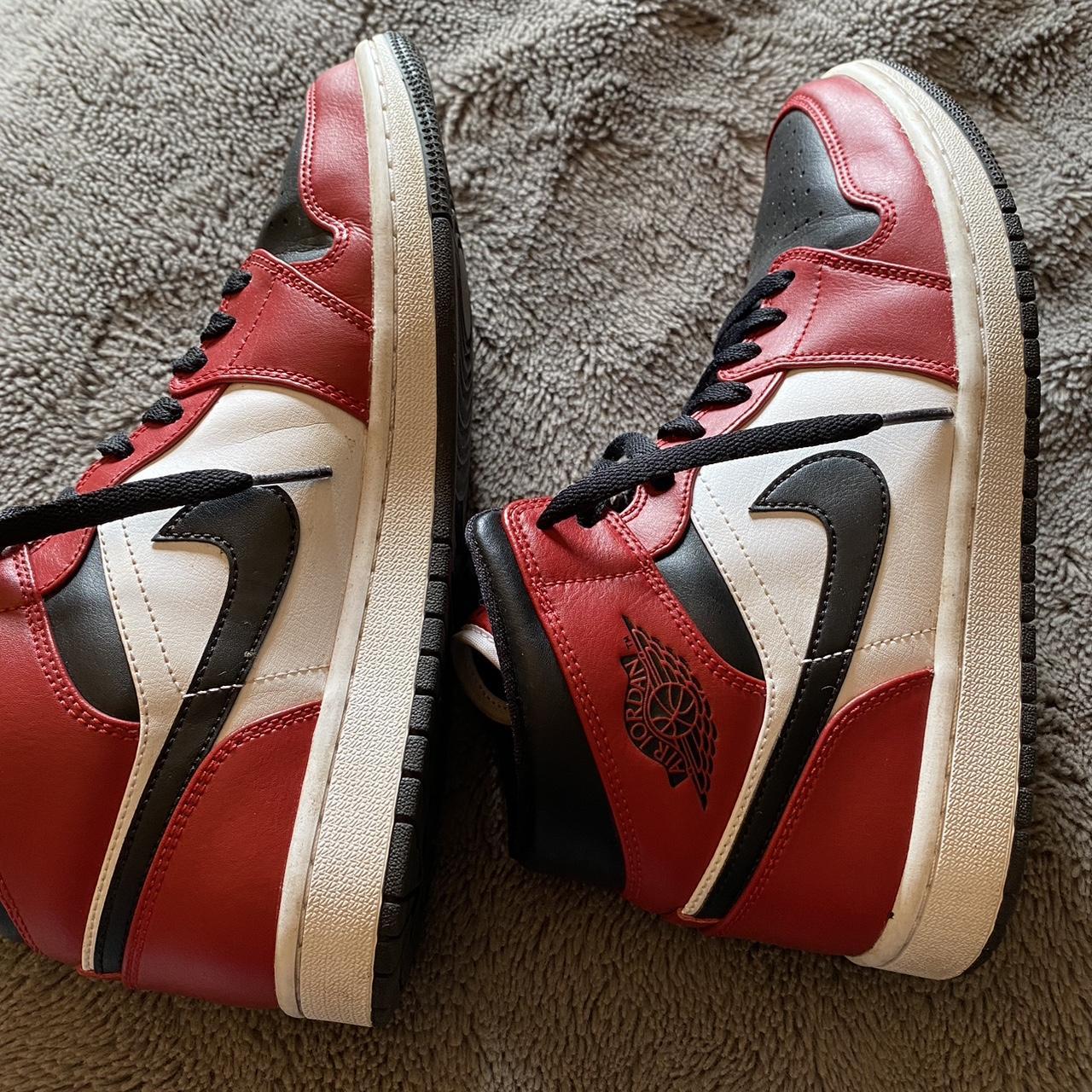 retro chicargo mid jordan 1 ️an amazing pair of... - Depop