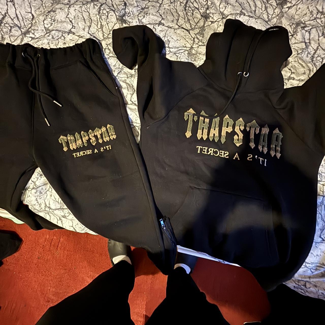 Trapstar tracksuit, only worn a couple of time,... | Depop
