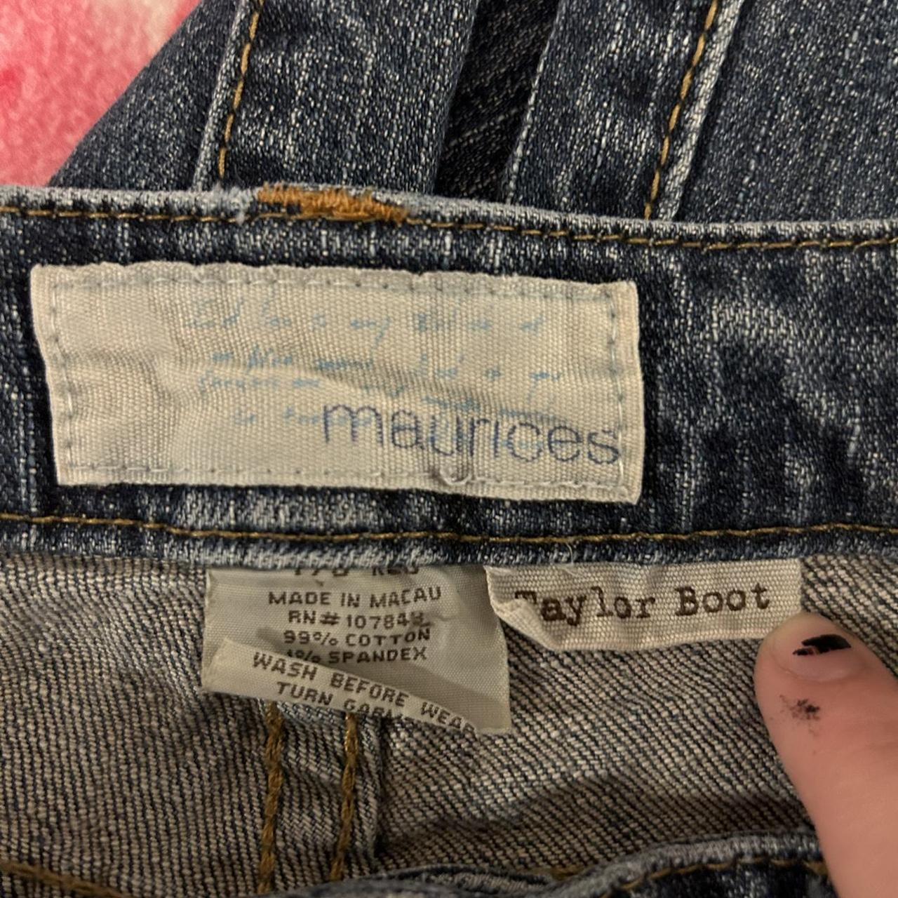 Maurices low rise bootcut jeans Size: 7/8 - Depop
