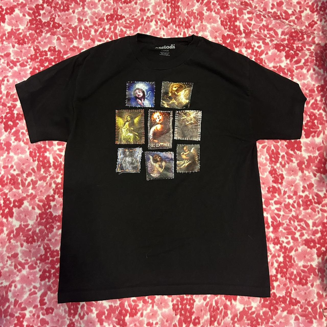 Ec Melodi Angel tee Size: L - Depop