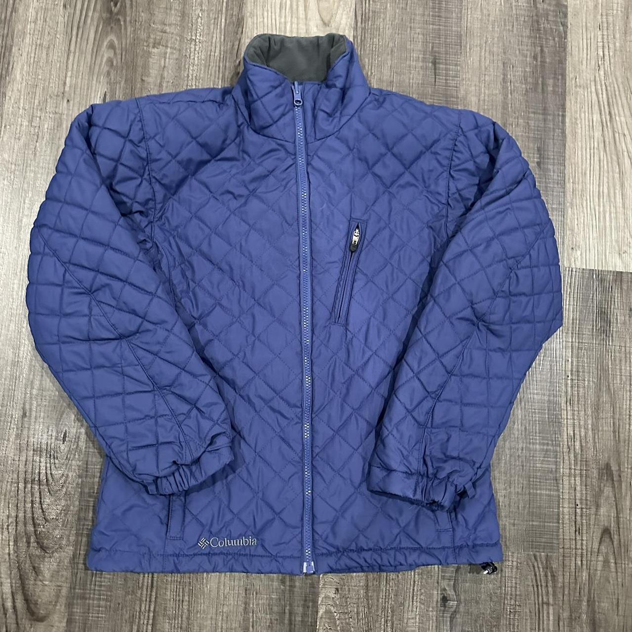 Vintage Lavender Colombia Puffer -Size S -Condition... - Depop