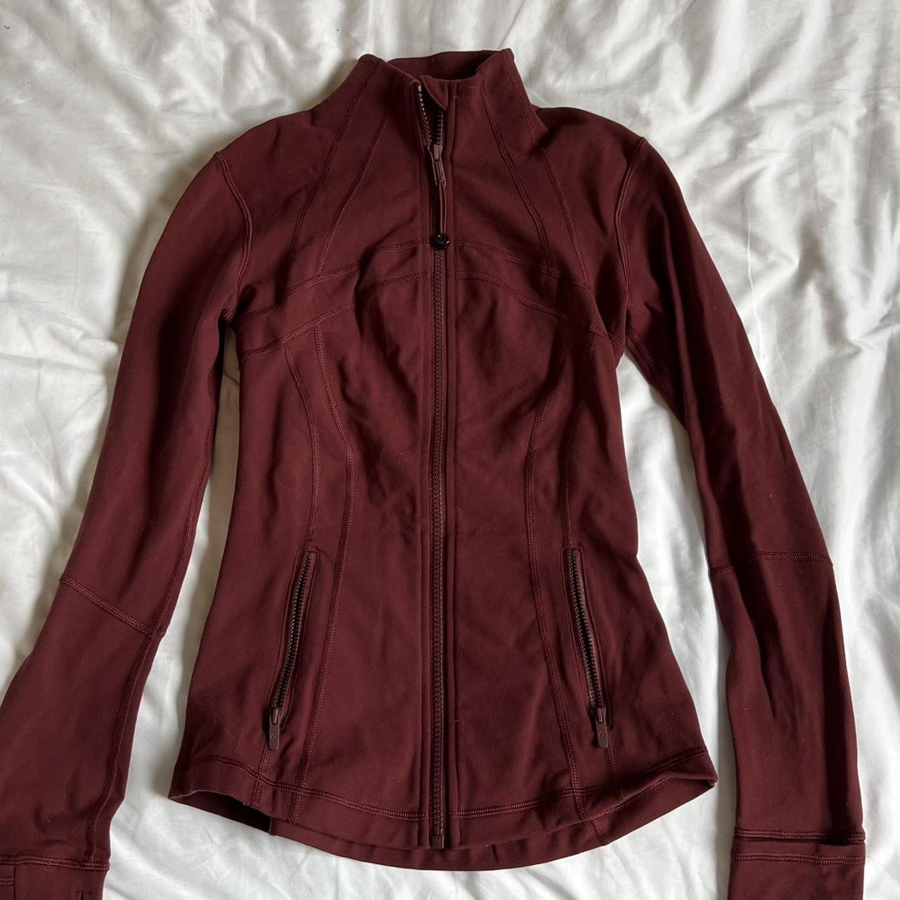 Lululemon define luon jacket Burgundy(no longer... - Depop