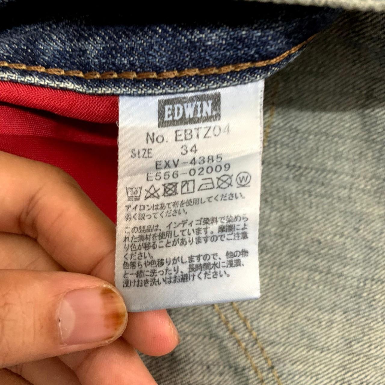 RARE🔥VINTAGE | Edwin Japan 503 Blue Trip Distressed... - Depop