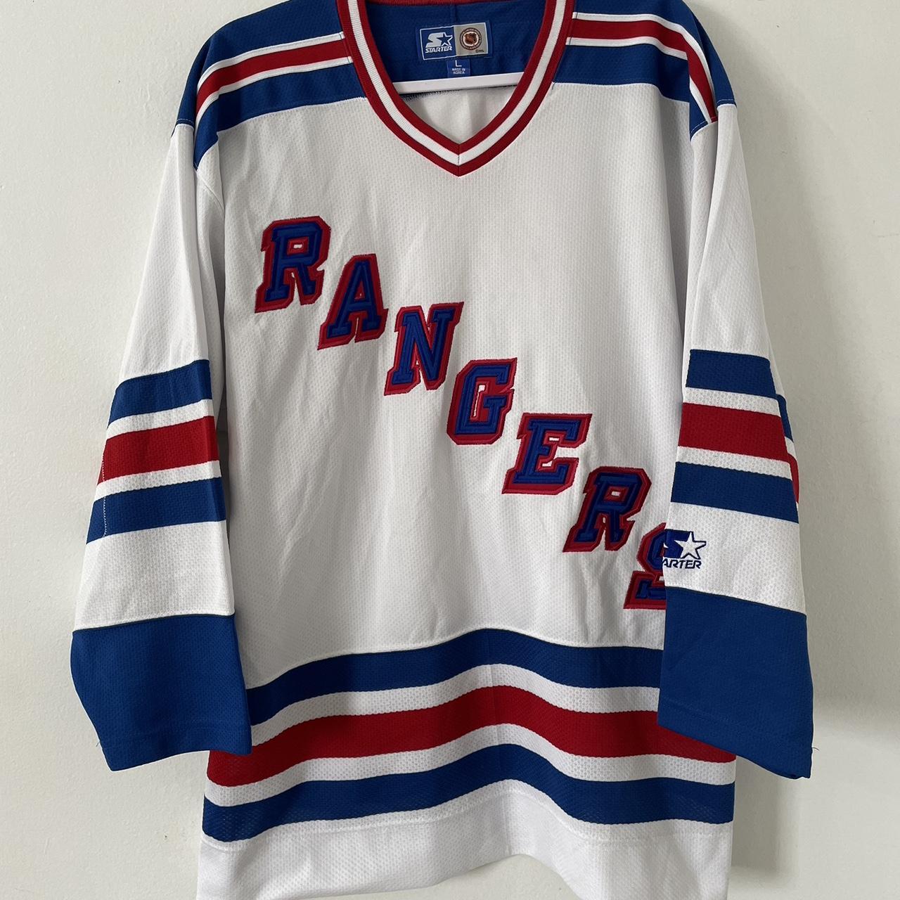Vintage New York Rangers Hockey CCM NHL Starter Long... - Depop