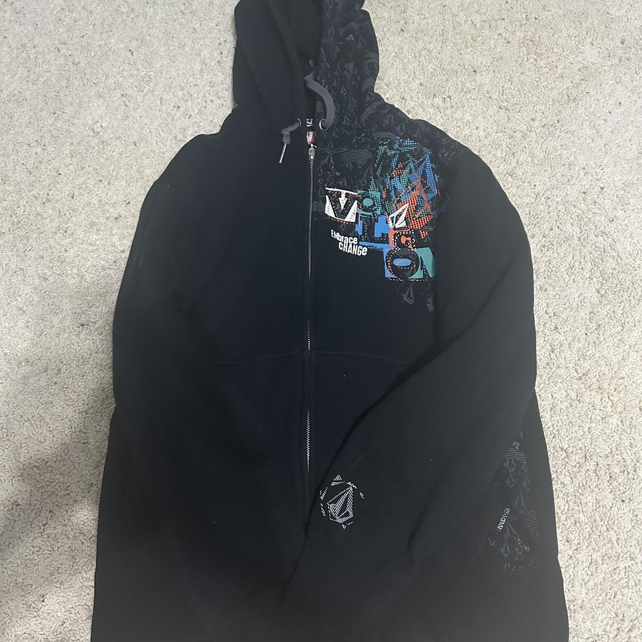 RARE VINTAGE Y2K VOLCOM JACKET HOODIE - willing to... - Depop