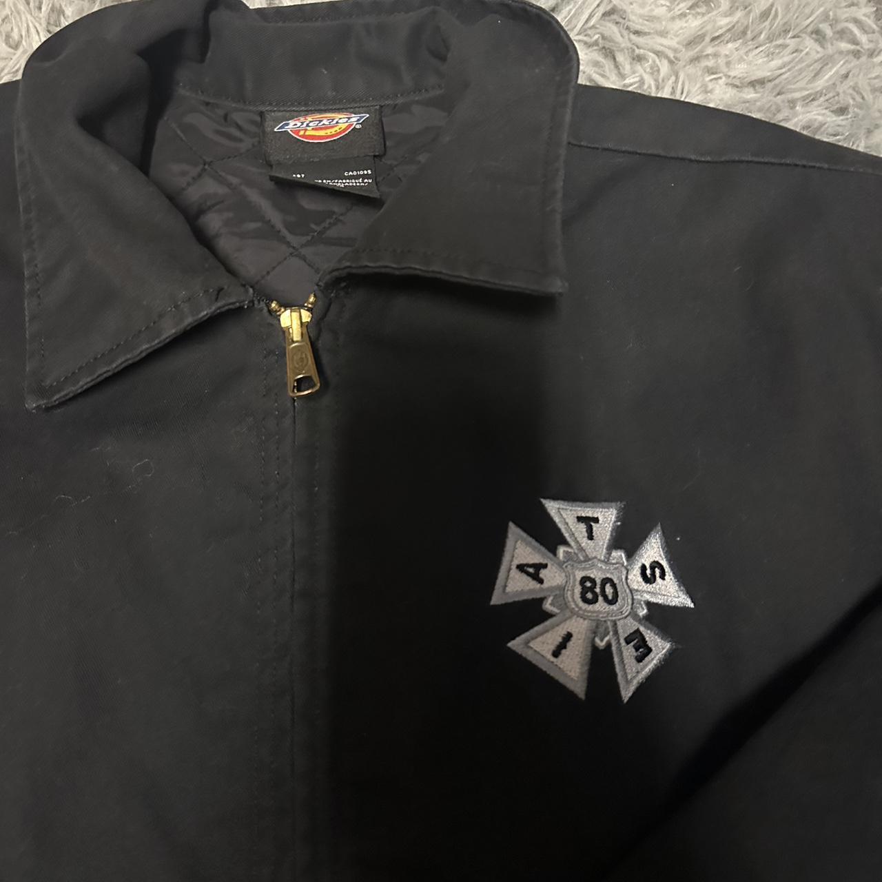 CUSTOM DICKIES WORKWEAR JACKET - like new - send... | Depop
