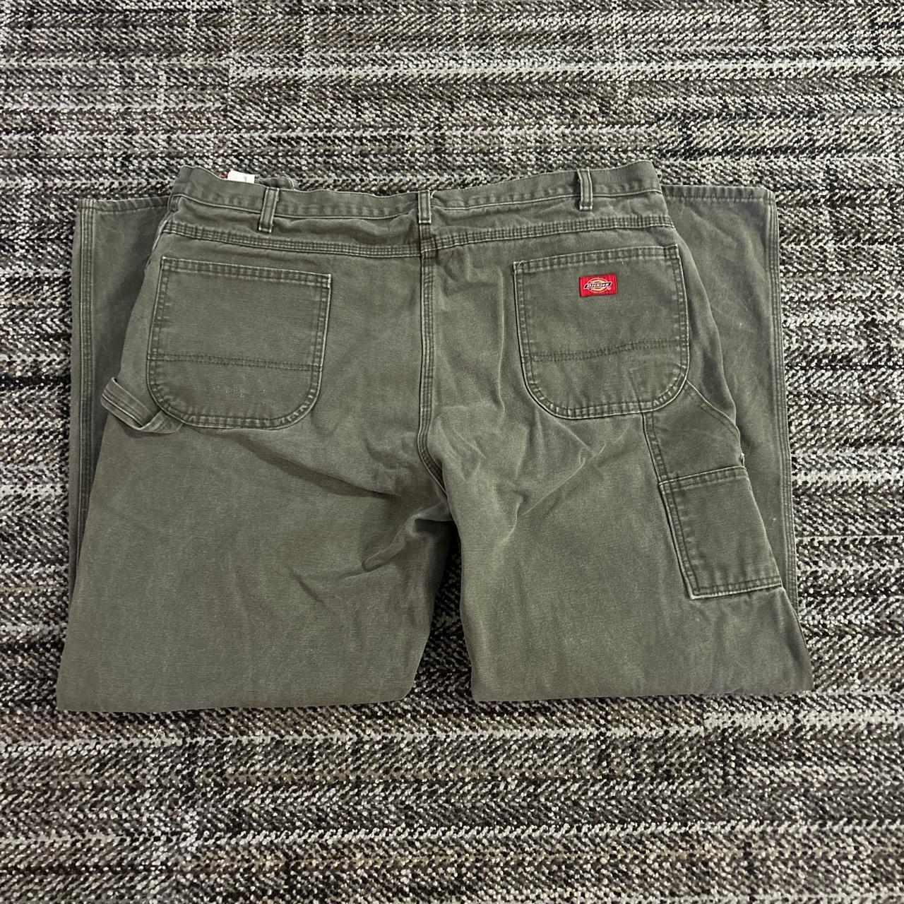 Olive green dickies carpenter pants Perfect... - Depop
