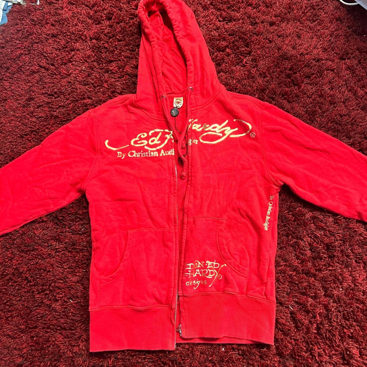 Super dope Ed Hardy Sweatshirt Great condition... - Depop