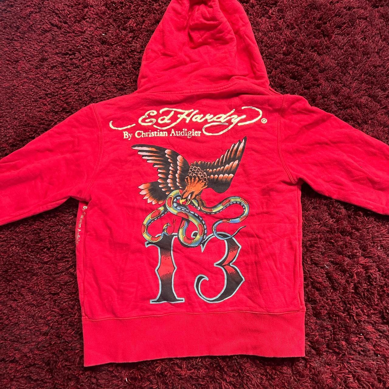 Super dope Ed Hardy Sweatshirt Great condition... - Depop