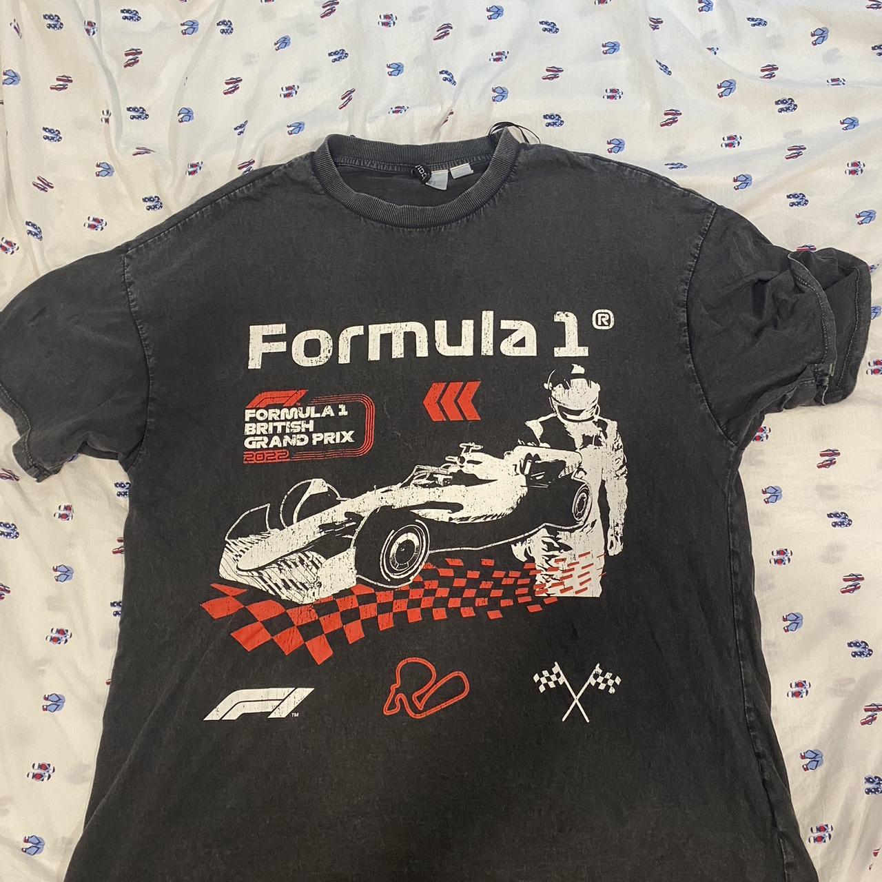 H&M brand T-Shirt “Formula 1” 💲20 Size | Medium... - Depop