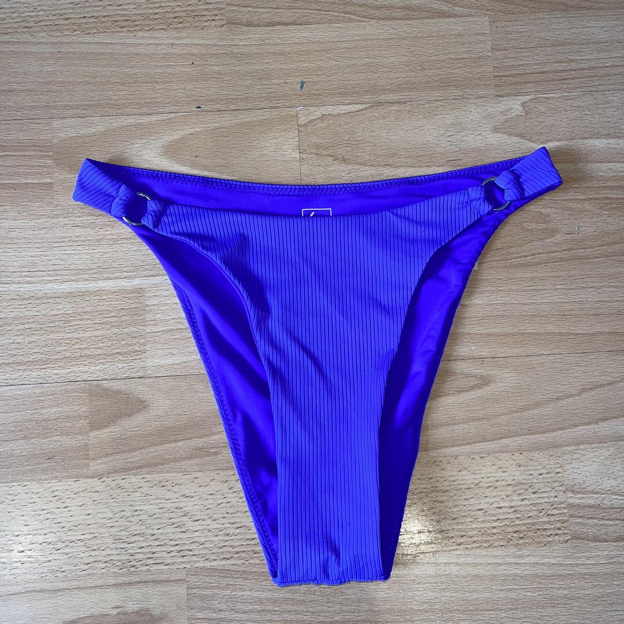 Oh Polly Turn Up The Heat Ribbed High Rise Brazilian... - Depop