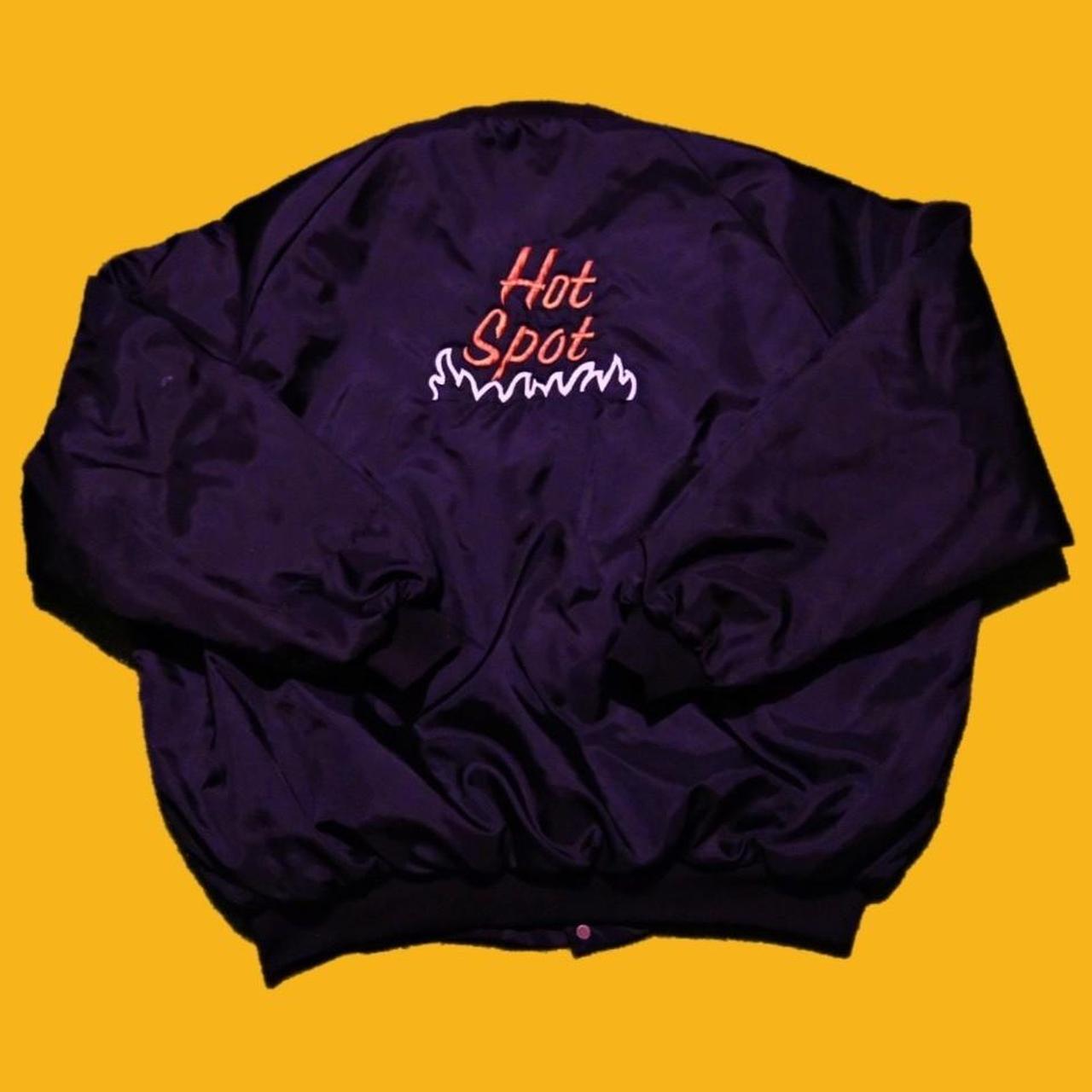 HOT SPOT BOMBER JACKET🔥 SIZE XL - Depop