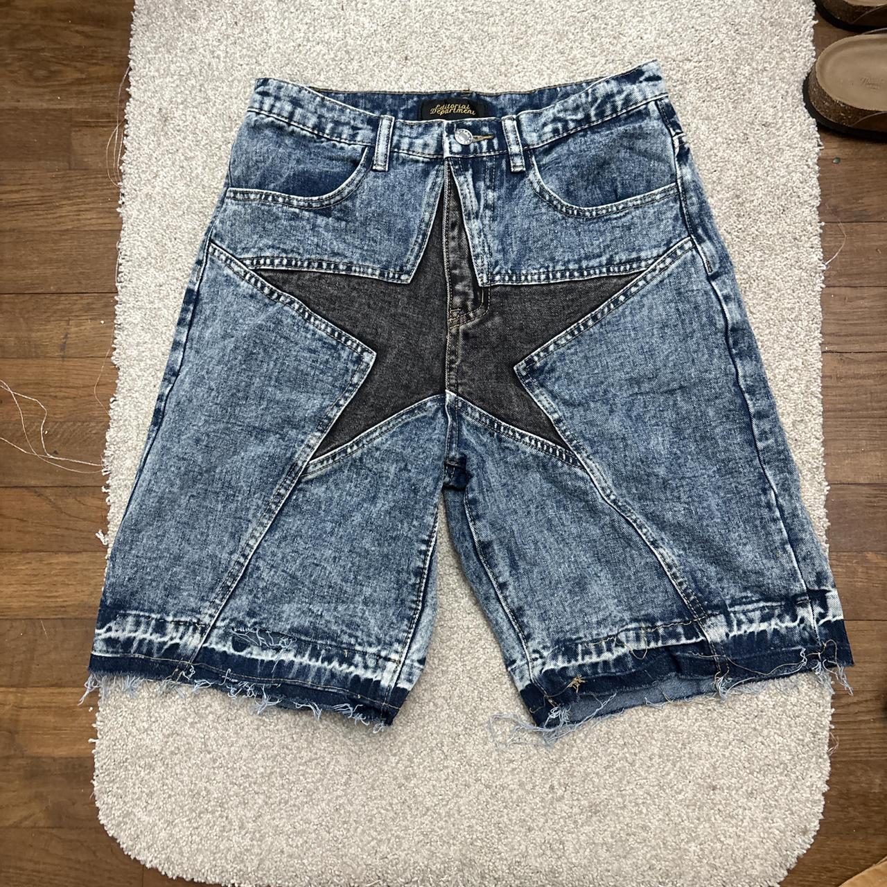 star jorts worn 1x | Depop