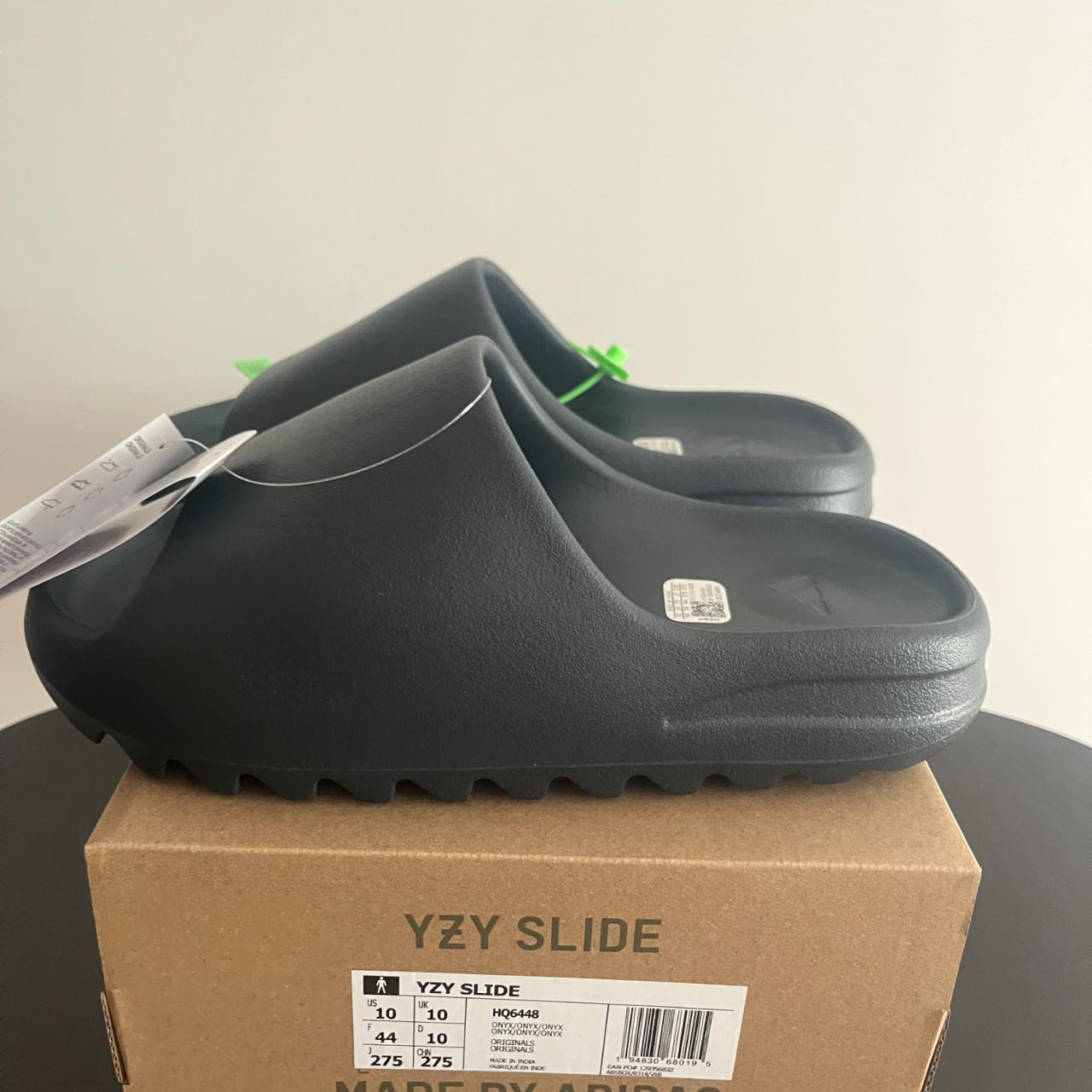 New Yeezy slides Onyx Model number:HQ6448 Men size US10 - Depop