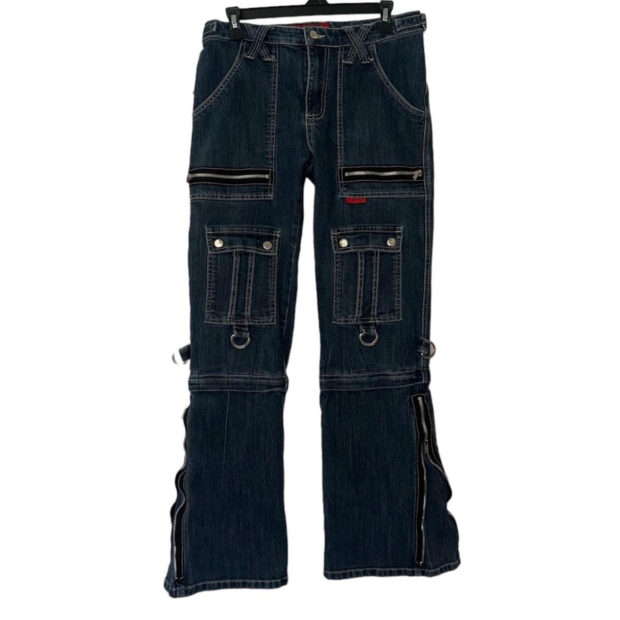 tripp nyc denim pants size 28/7 waist measures 30 in... - Depop