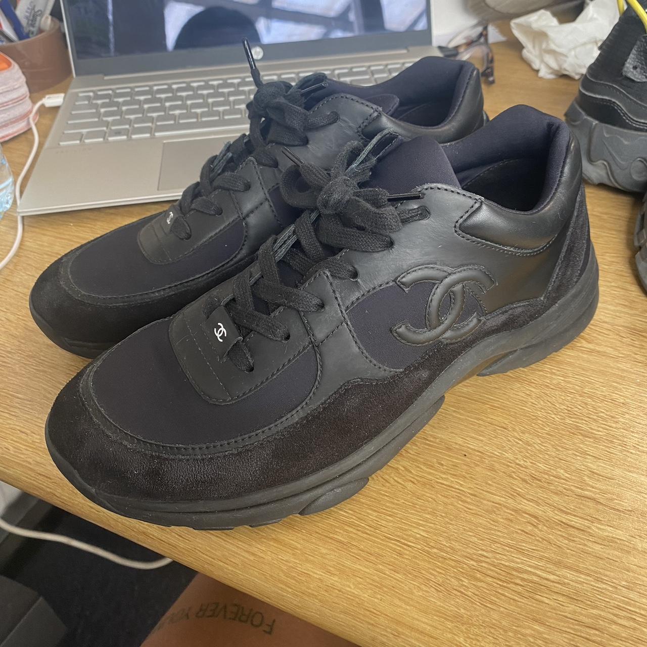 Men’s Genuine Authentic Chanel Trainers Size UK... - Depop