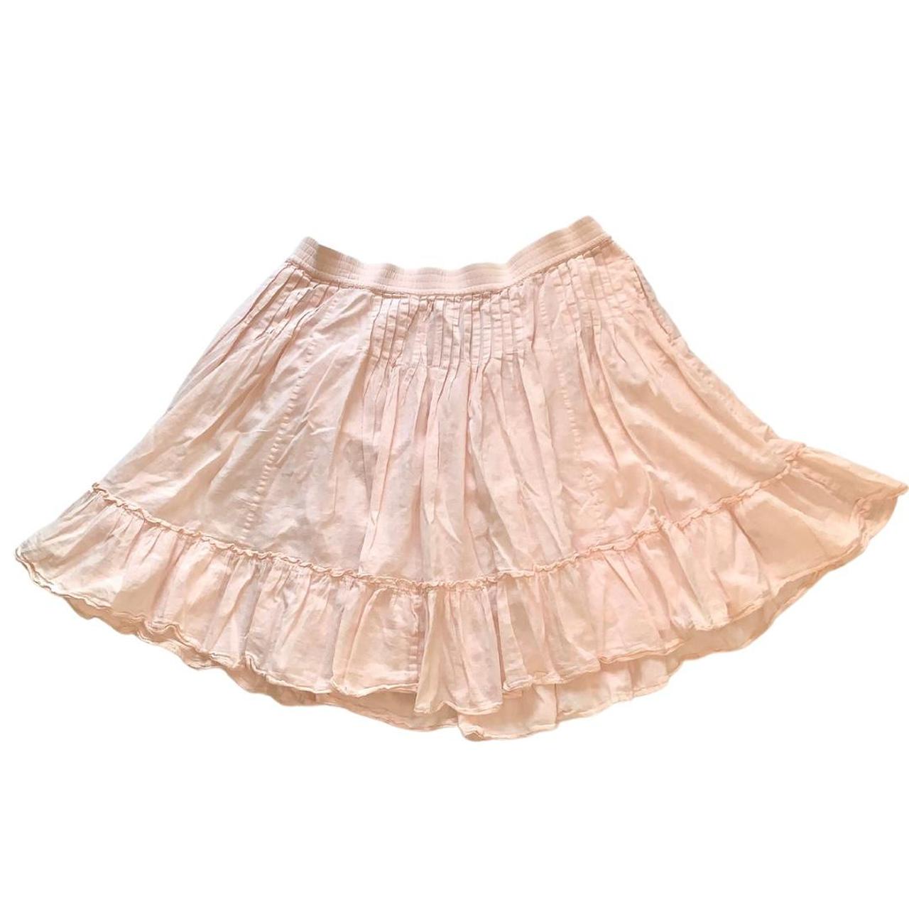 pastel pink lolita japanese brand ruffled petticoat... - Depop