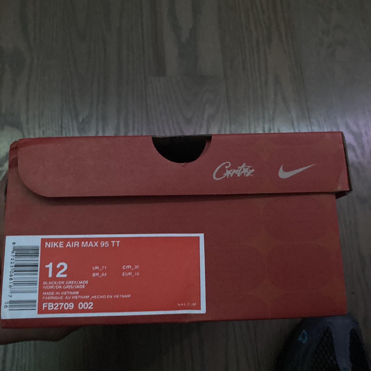 Nike x corteiz airmax 95 size 12 men’s with box... - Depop