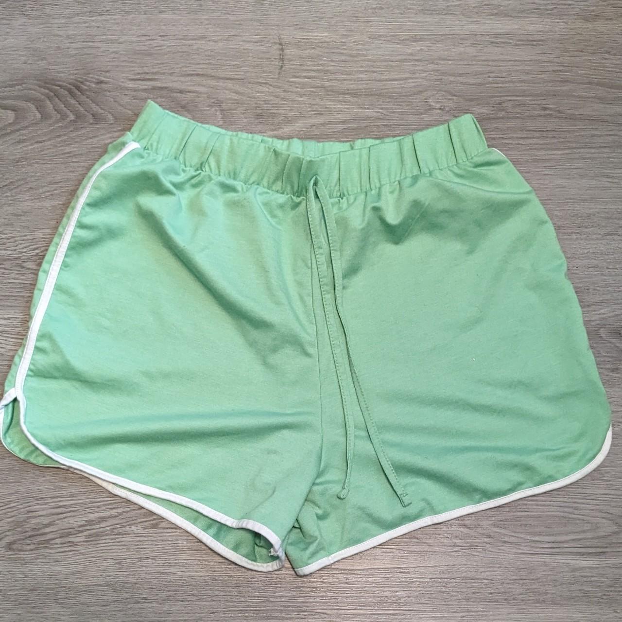 Super cute mint green 70s style short shorts. I... - Depop