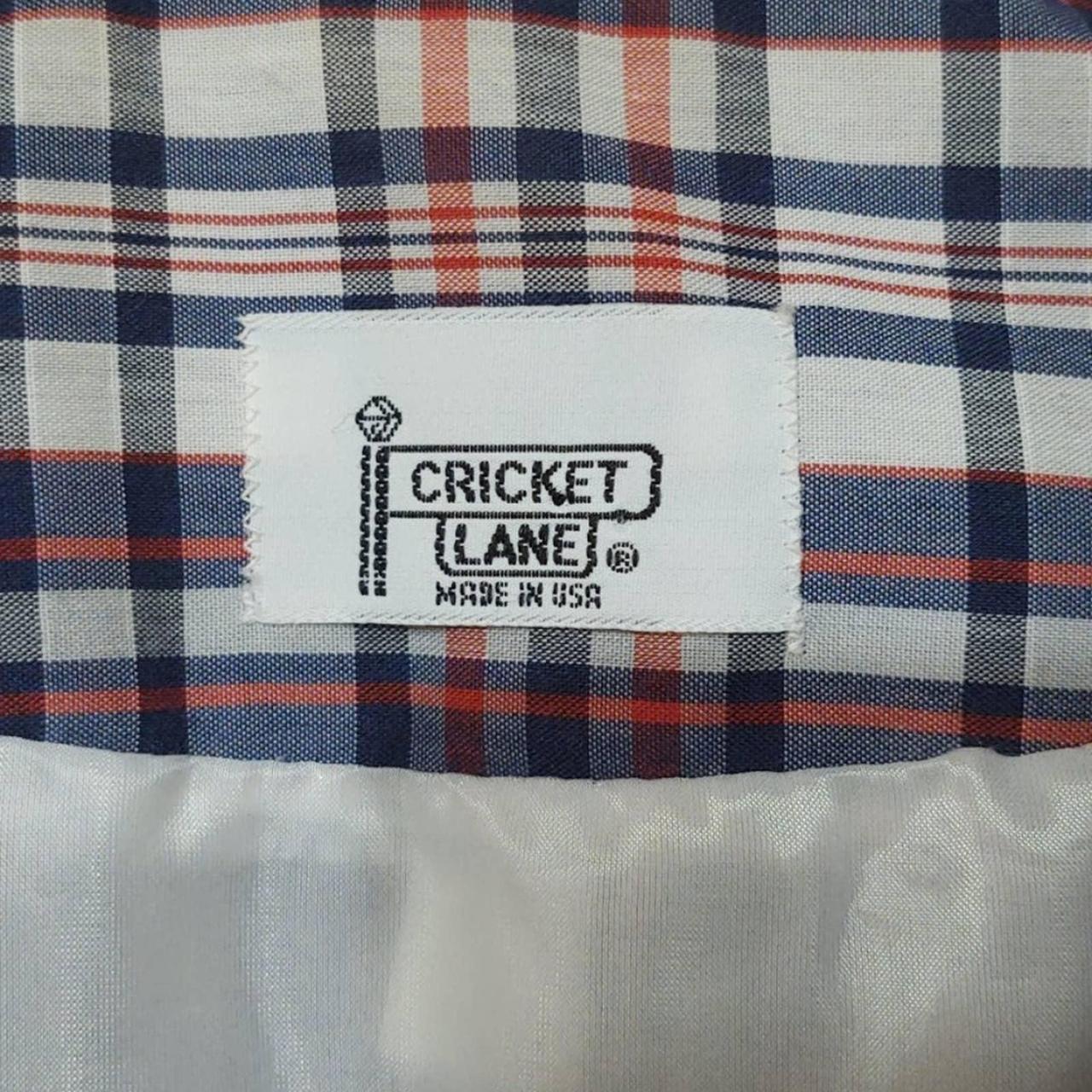 Cricket Lane Women's Red and White Jacket | Depop