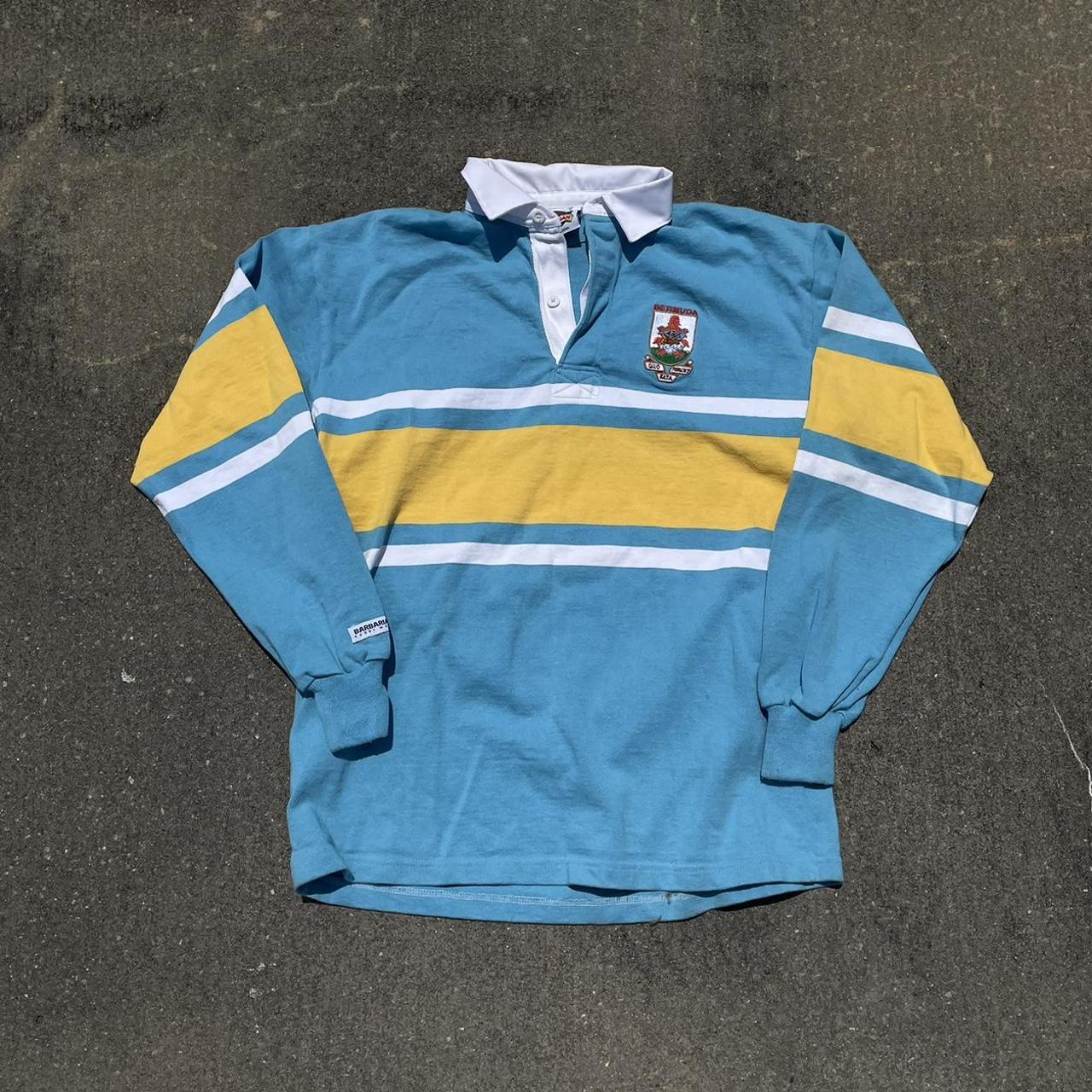 Barbarian Rugby Wear Bermuda Shirt Shipping... - Depop