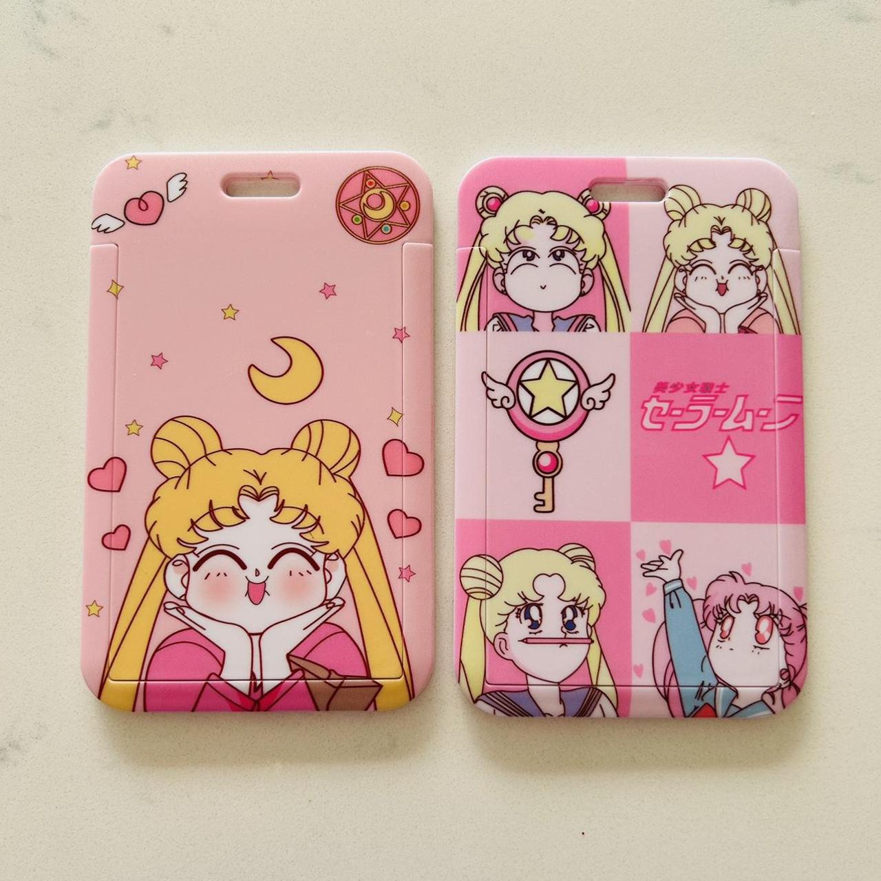 Sailor Moon ID Card Holder - please pick one design... - Depop