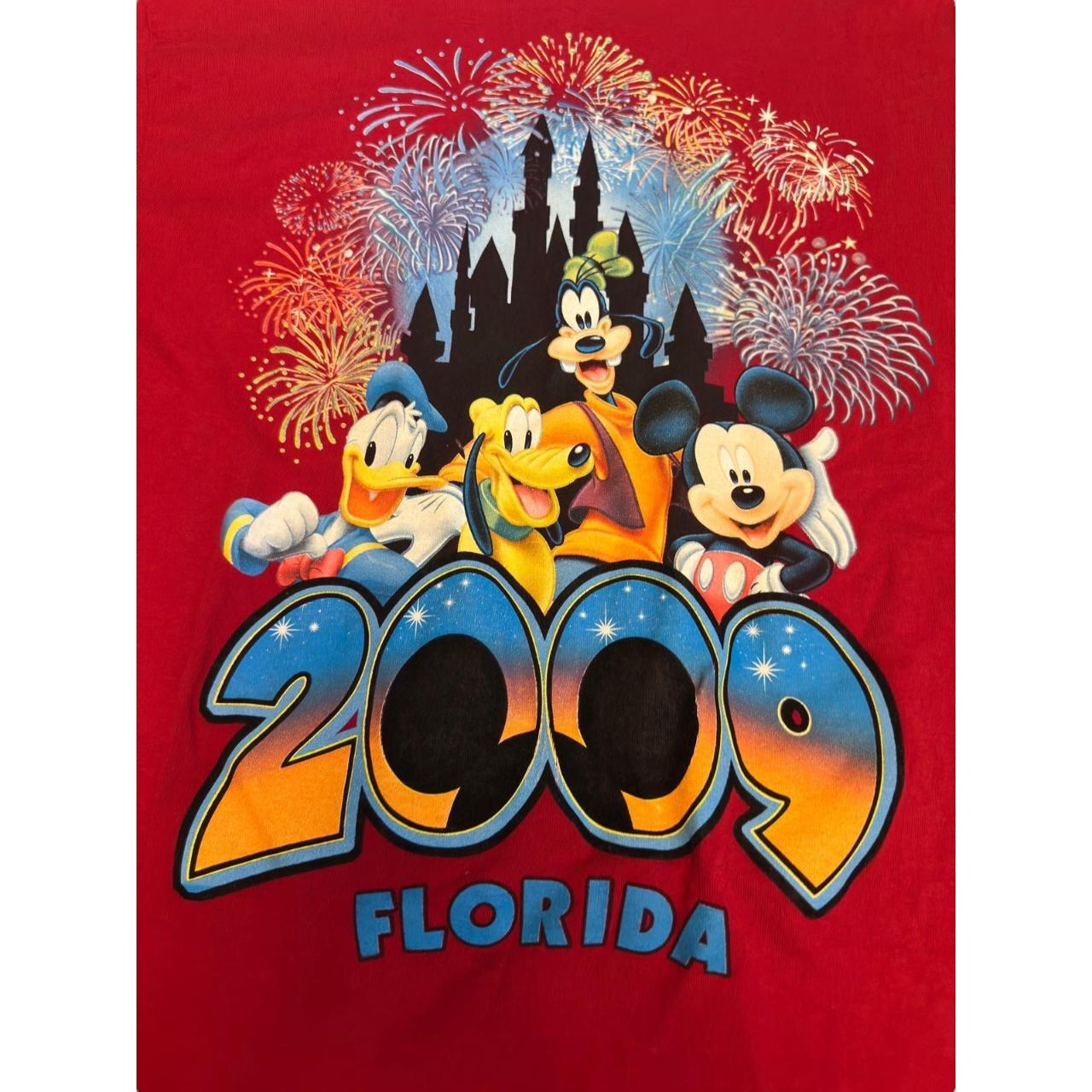 2009 Disney World Florida T Shirt Mens L Mickey... - Depop