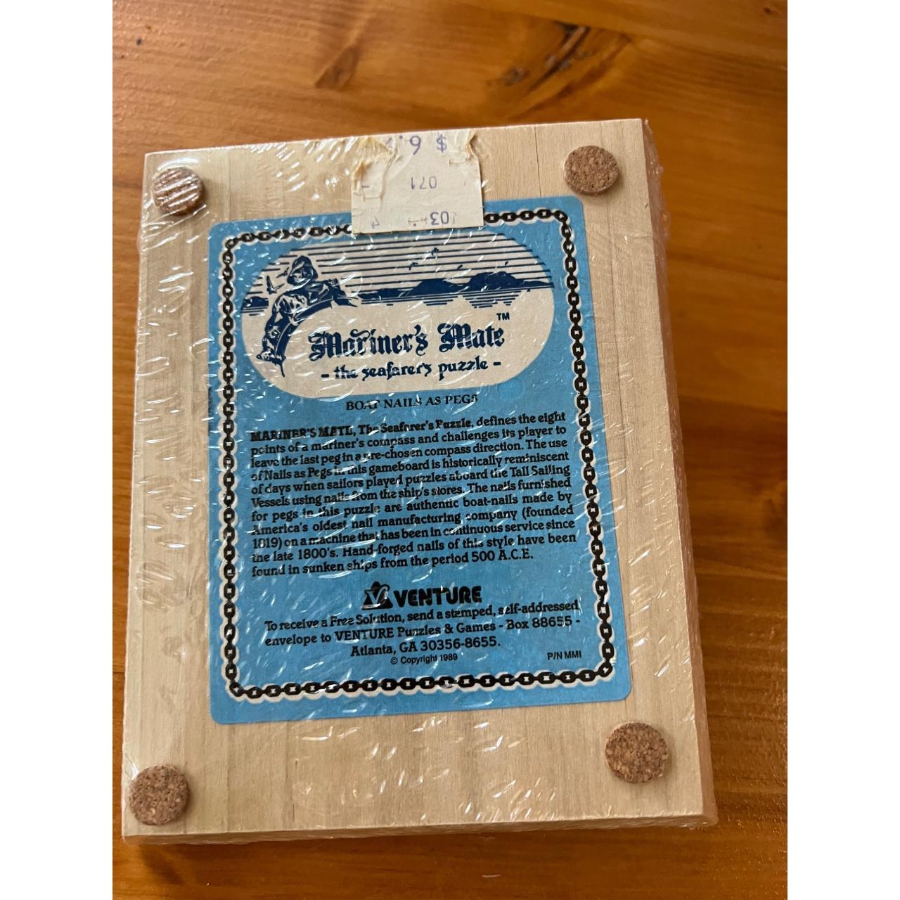 Vintage Wooden Mariner's Mate The Seafarer's Puzzle... - Depop