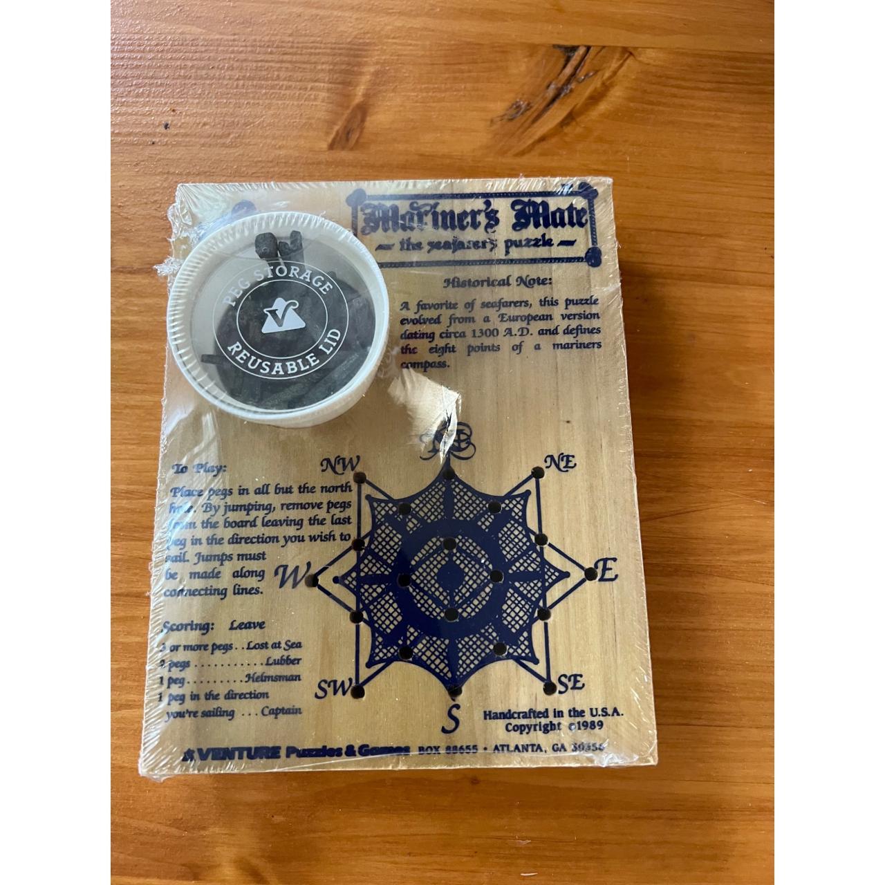 Vintage Wooden Mariner's Mate The Seafarer's Puzzle... - Depop