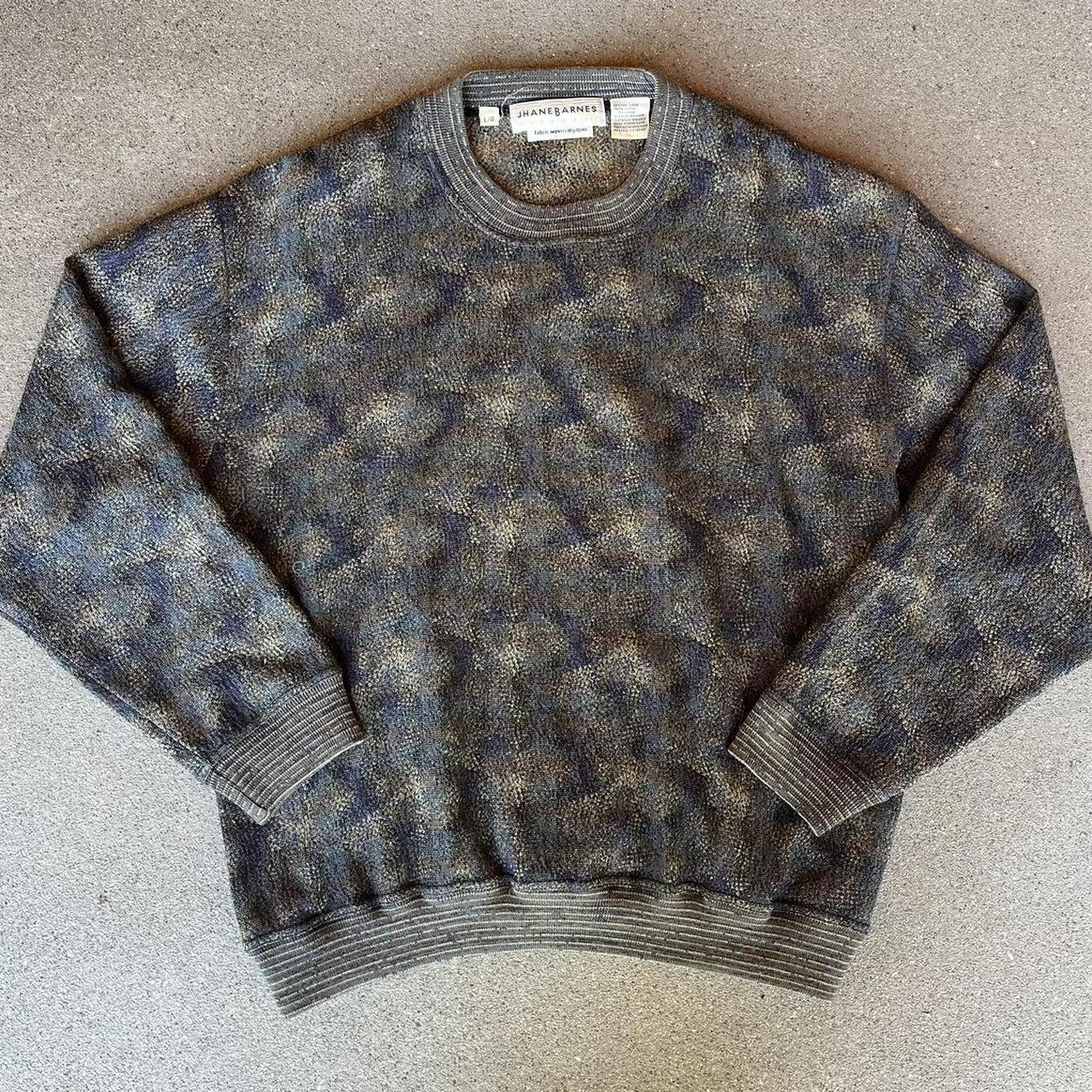 Coogi style sweater woven in Japan #coogi #japan... - Depop