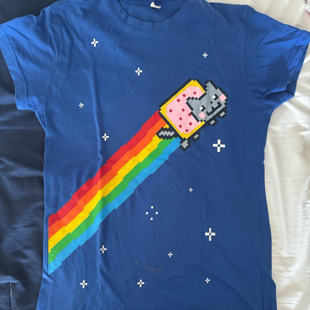 RARE original nyan cat shirt DM BEFORE BUYING INCASE... - Depop