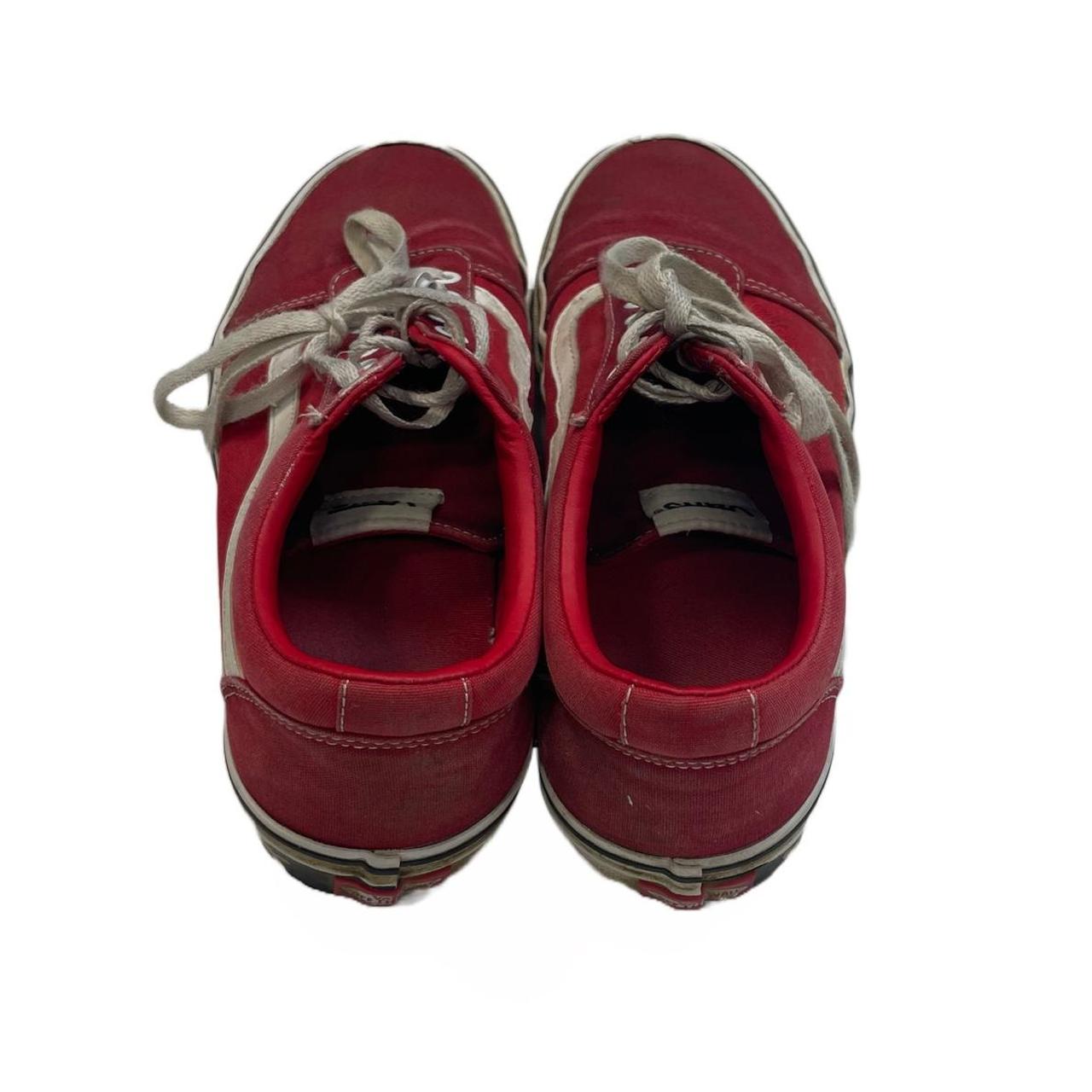 DIRTY BEAT UP RED VANS. THEY’RE PRETTY SCUFFED UP... - Depop