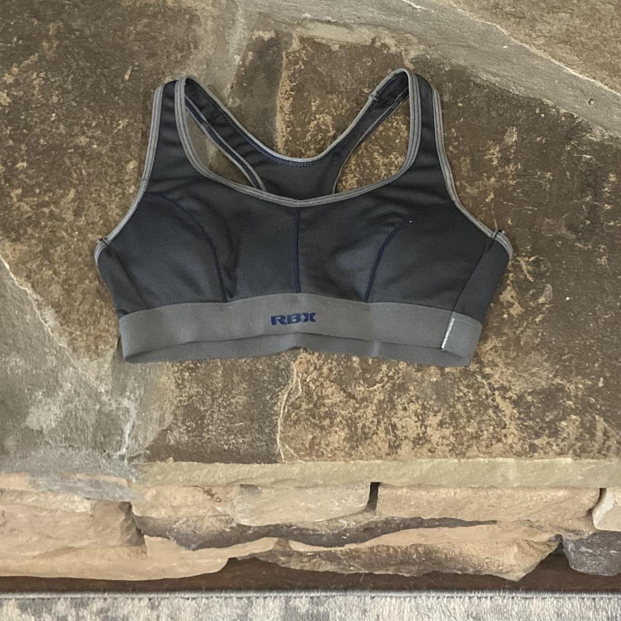 Grey RBX sports bra - perfect for working out and... - Depop