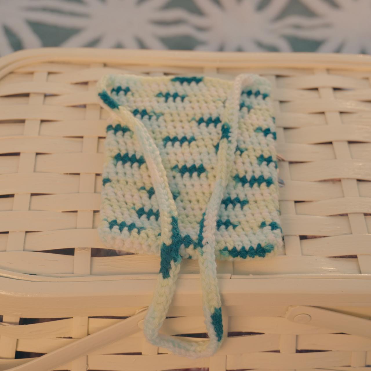 Handmade!! Crocheted Side Bag-Custom! One of a Kind!... - Depop