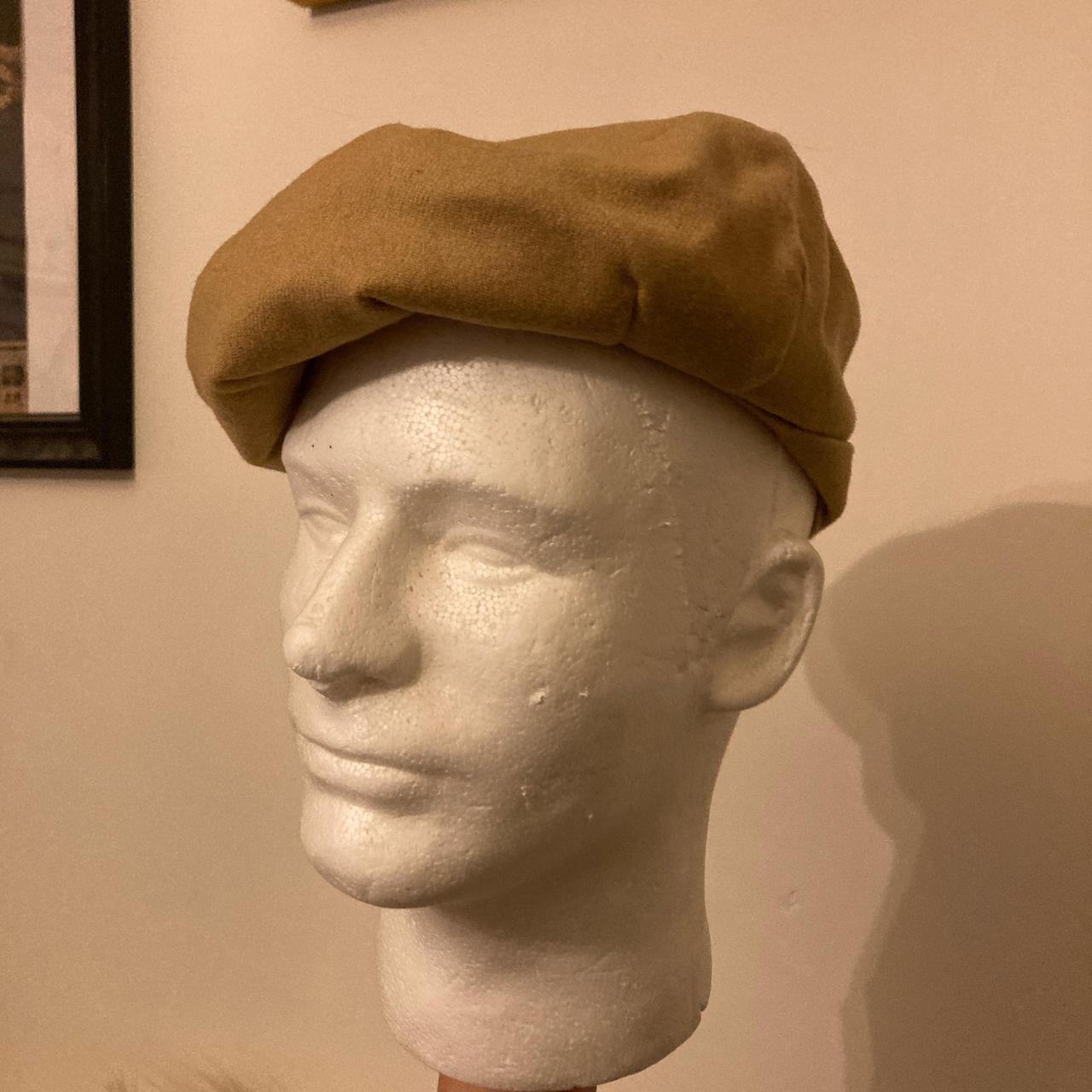 Pendleton wool camel colored beret - Depop