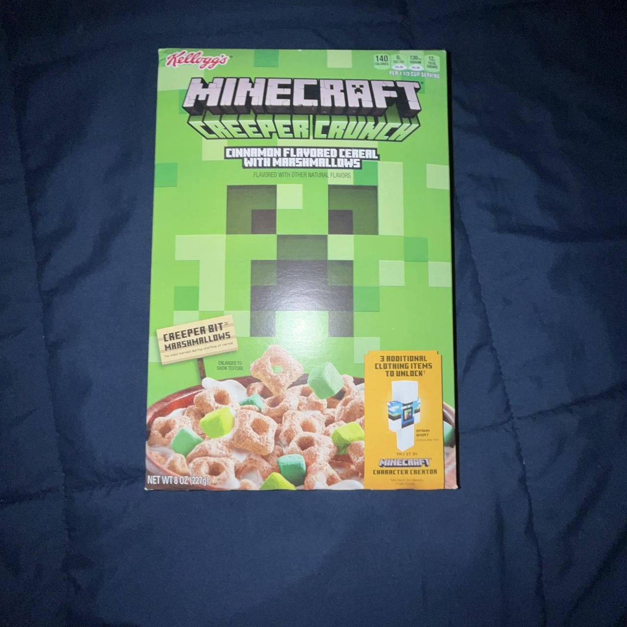 *LIMITED EDITION** minecraft x kellogg’s creeper... - Depop