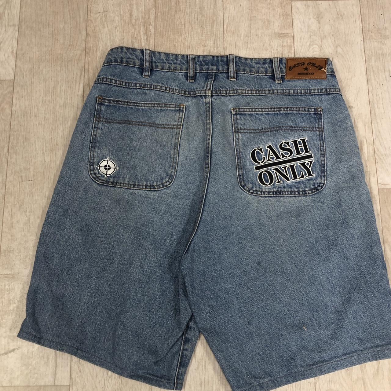 CASH ONLY JORTS, ORIGINALLY JEANS BUT CUT AND SEWN.... - Depop