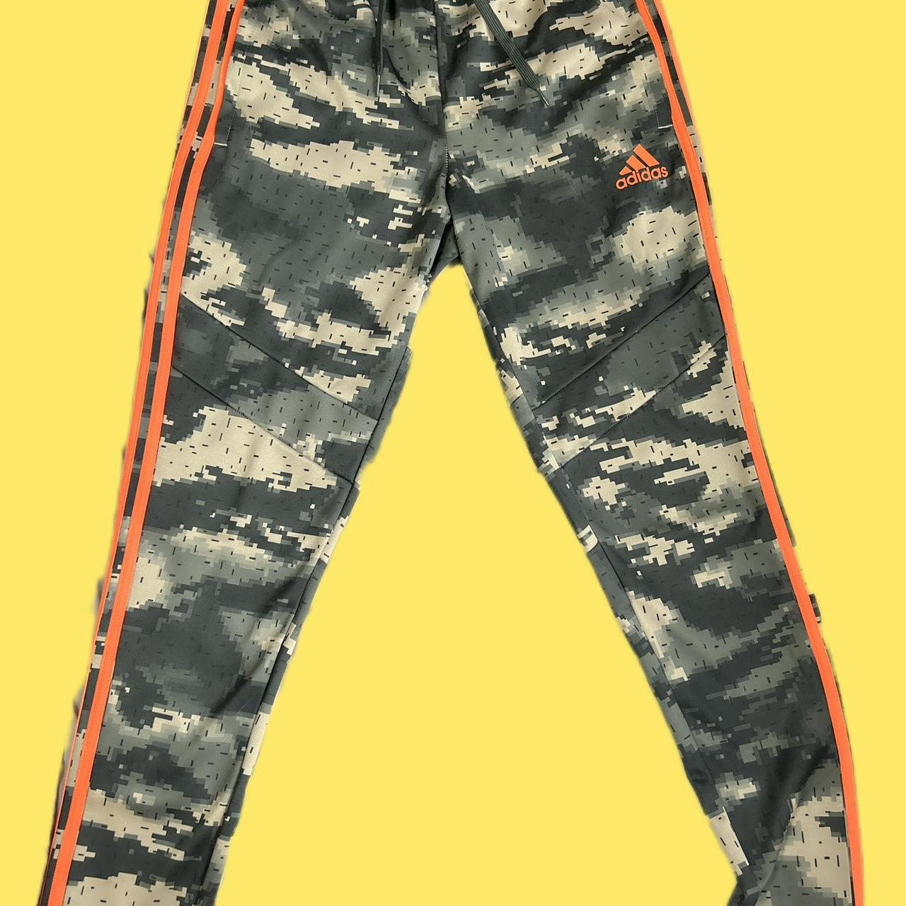 Green camo adidas trackie new Size small or medium... - Depop