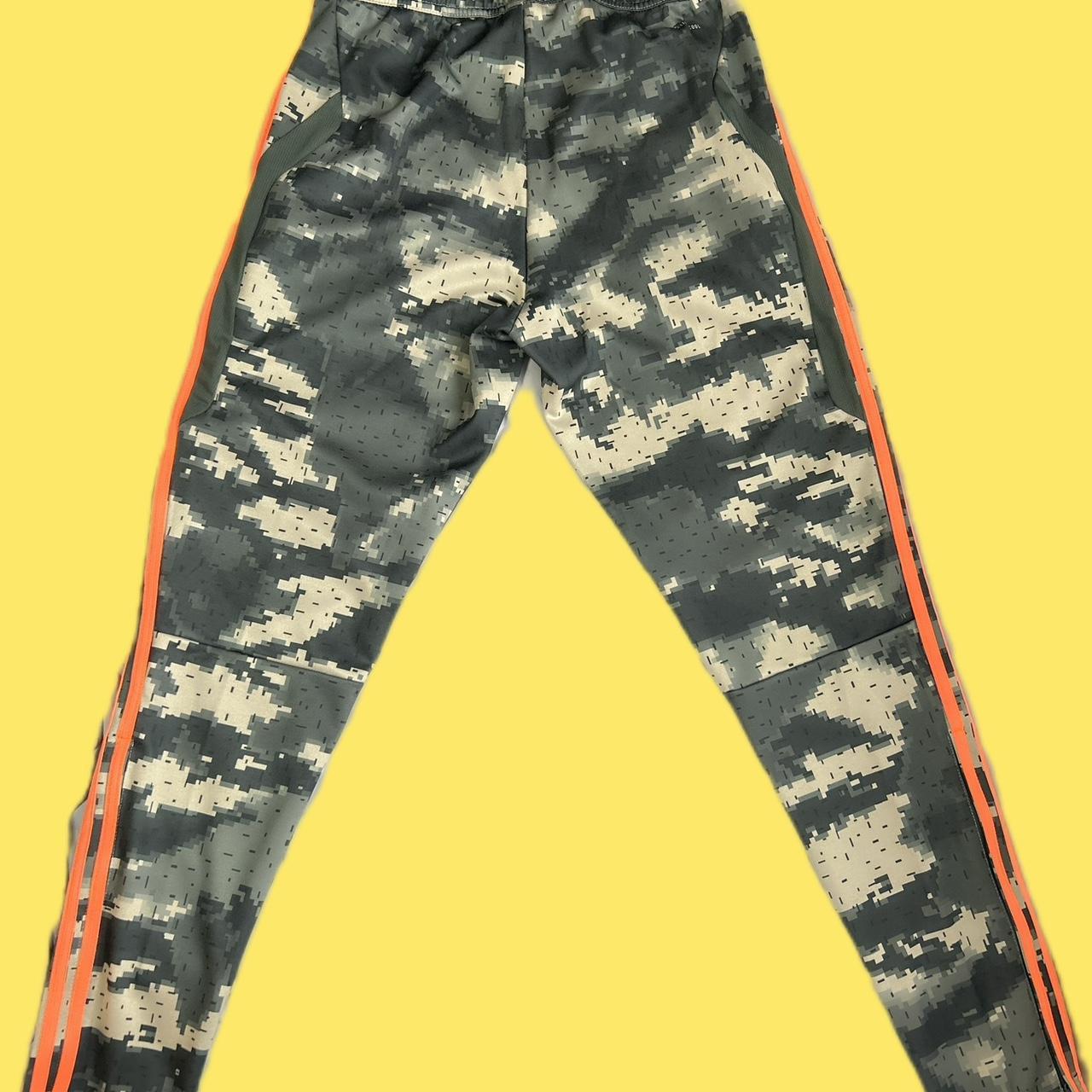 Green camo adidas trackie new Size small or medium... - Depop