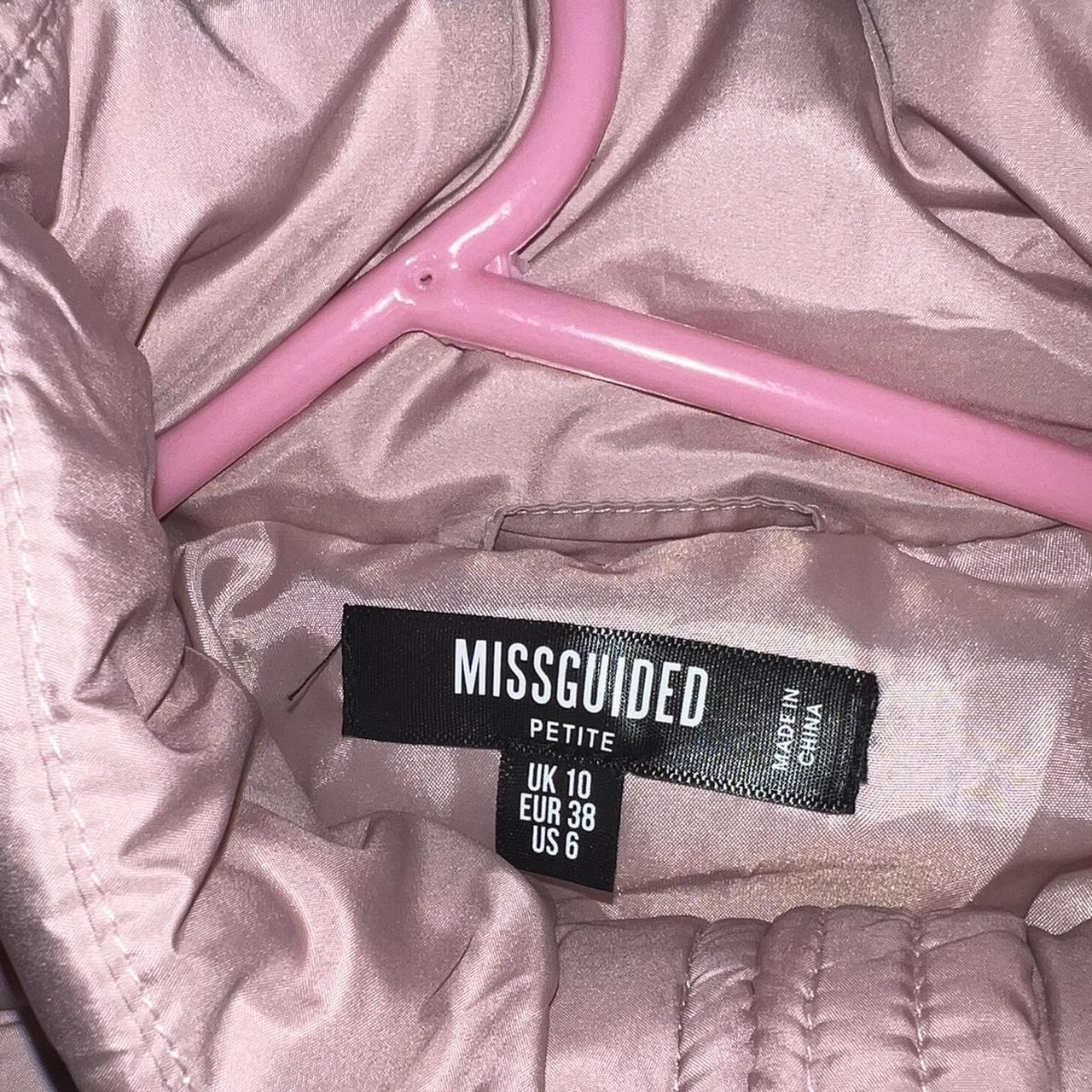 Missguided Women's Pink Jacket | Depop