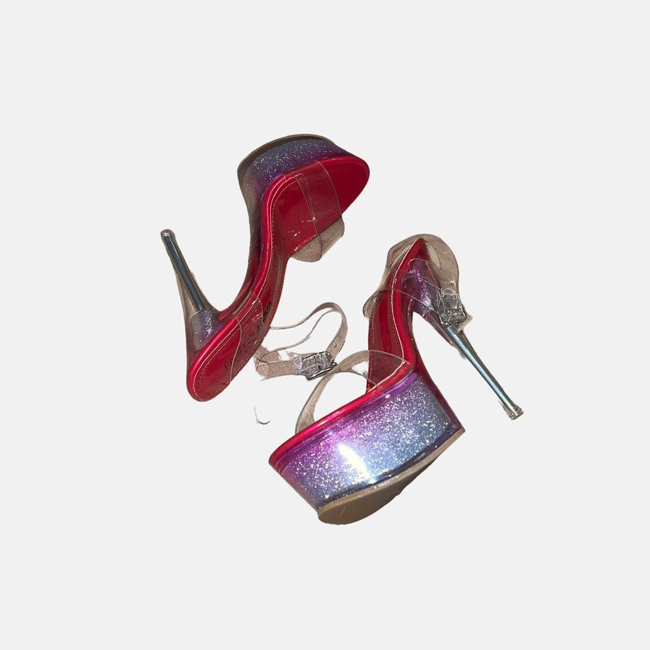 Fashion Nova Women's Pink Courts | Depop