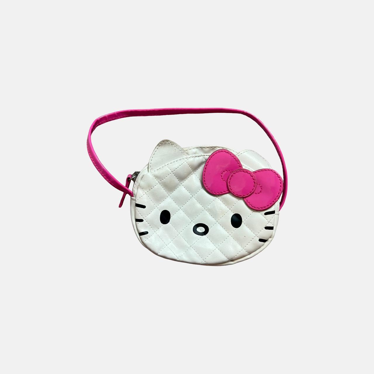 Hello kitty small white and pink coin purse bag 💓 - Depop