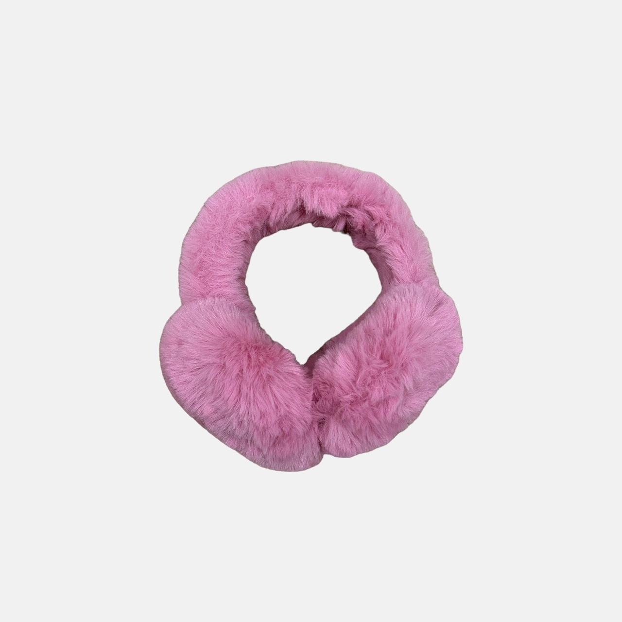Super fluffy pink soft earmuffs 💕 brand new for you... - Depop
