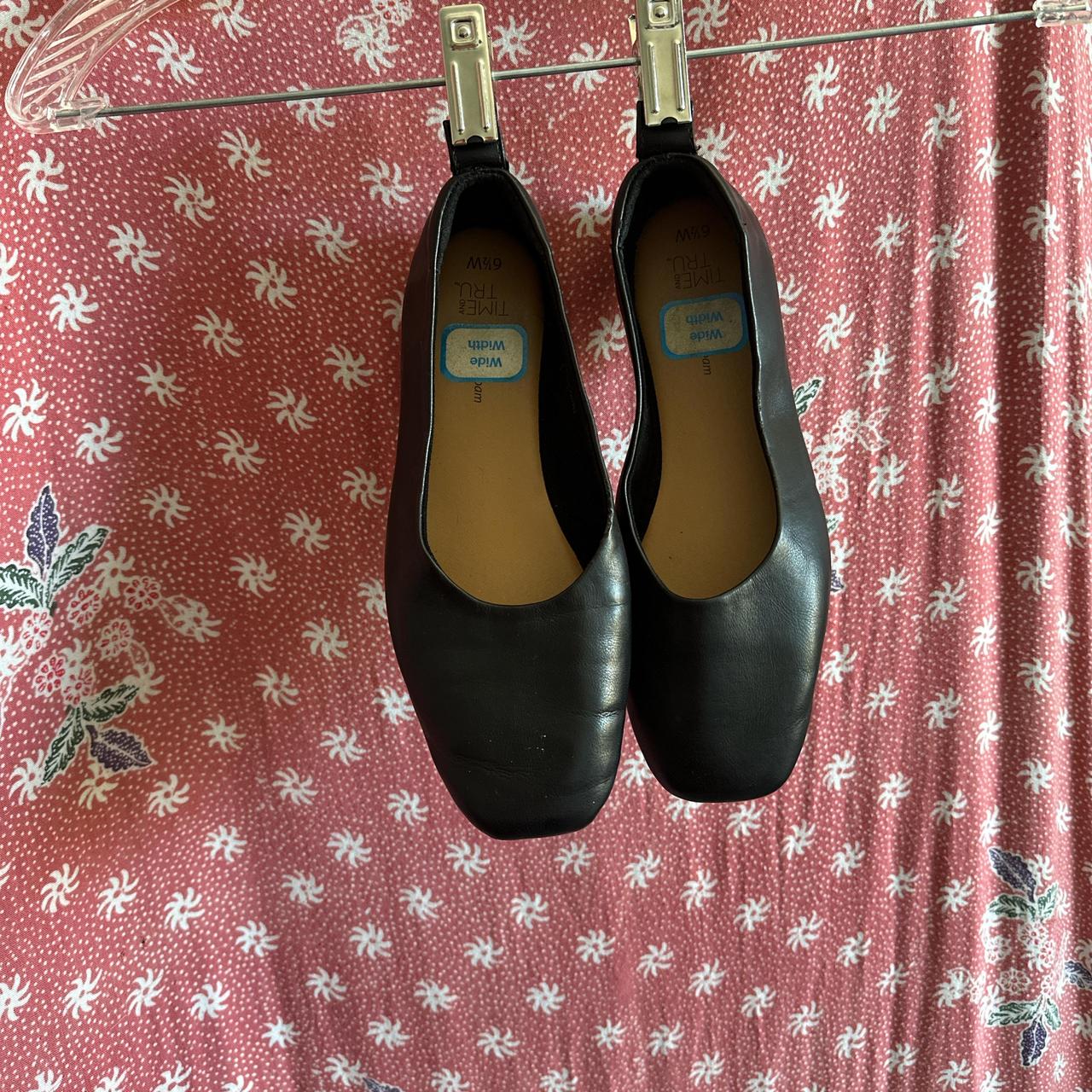 Square toe ballet flats - Depop