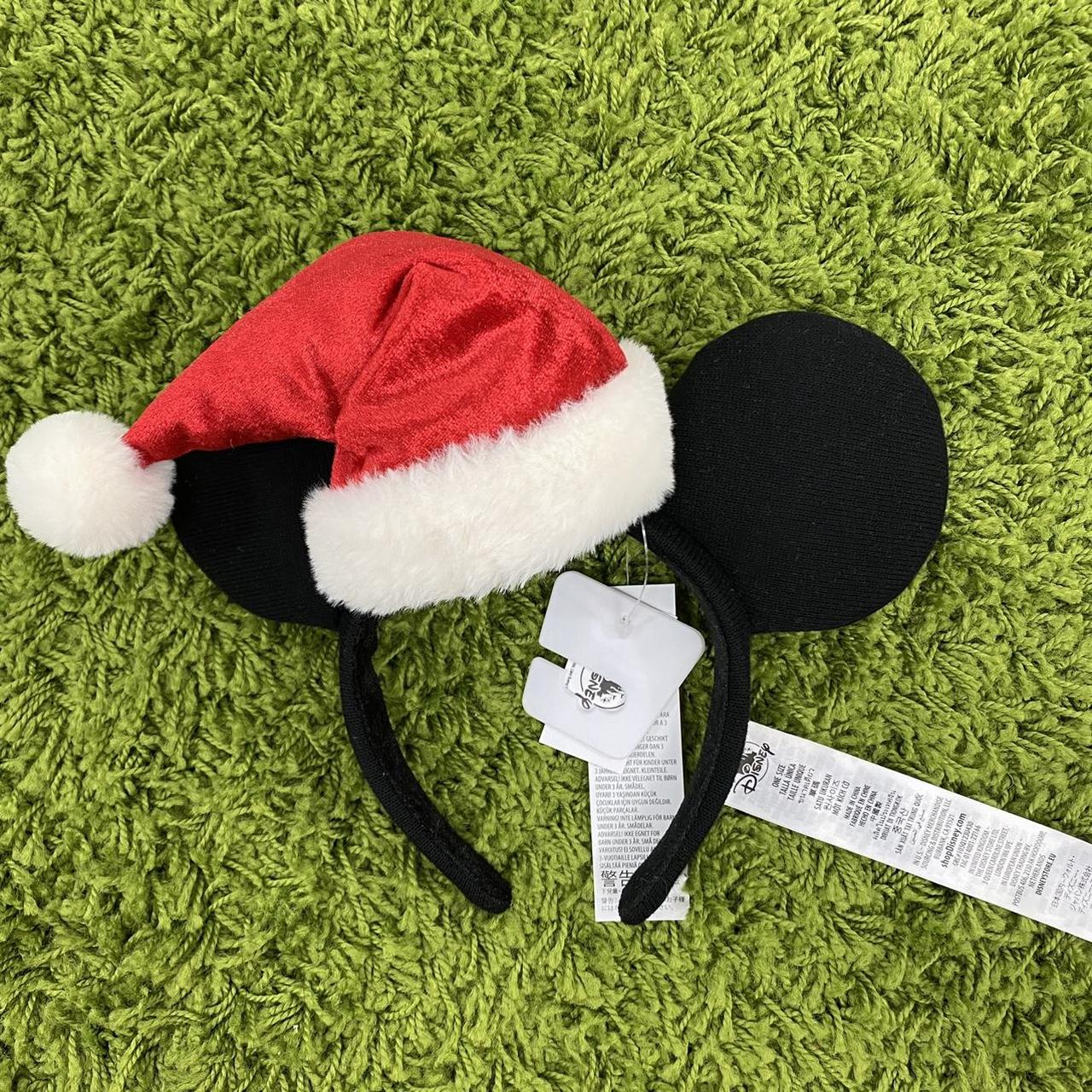 Mickey Santa Hat Ears - Disney Christmas Brand... - Depop