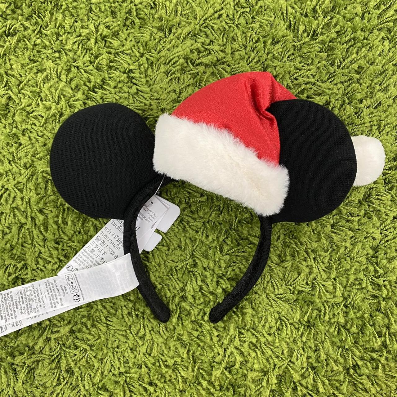 Mickey Santa Hat Ears - Disney Christmas Brand... - Depop